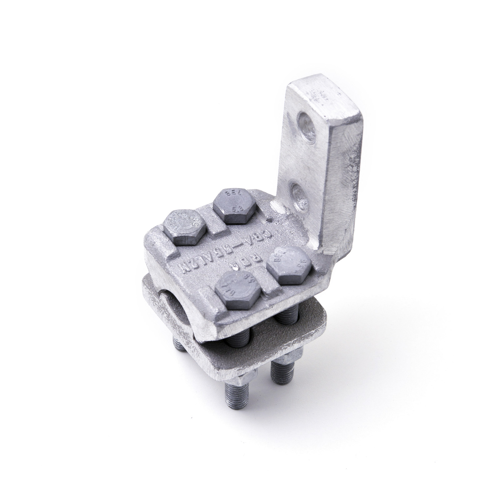 CBA – CONECTOR TERMINAL A 90° PARA LIGAÇÃO DE CABO A BARRA EM LIGA DE ...